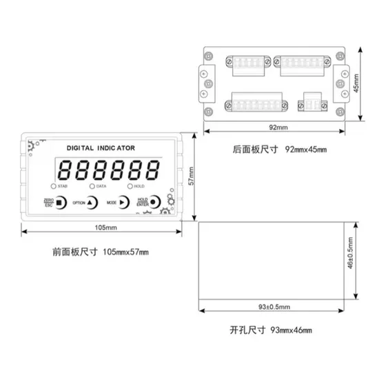 Weight Controller Digital Weighing Indicator Load Cell Indicator ... Weight Controller Digital Weighing Indicator Load Cell Indicator ...